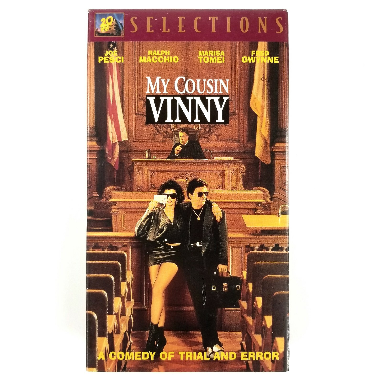 My Cousin Vinny (VHS, 1992) Joe Pesci, Ralph Macchio, Marisa Tomei ...