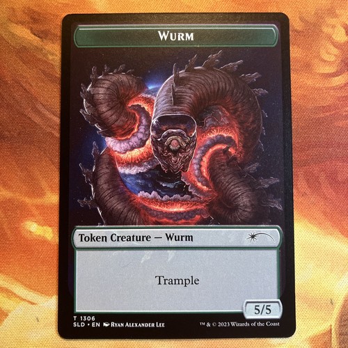 MTG Wurm Token Secret Lair: Ryan Alexander Lee Near-Mint!! | eBay