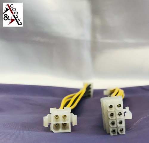 Adapter Plug 4Pin On 8Pin ATX Mainboard CPU Eps Power Connection Eps ...