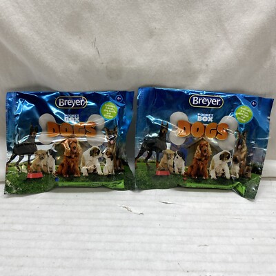 Breyer Pocket Box Dogs Surprise 2 Packs New Sealed #1590 | eBay