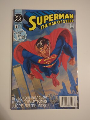 Superman Man of Steel #1 DC Comics 1991 Nice Comic Book! | eBay