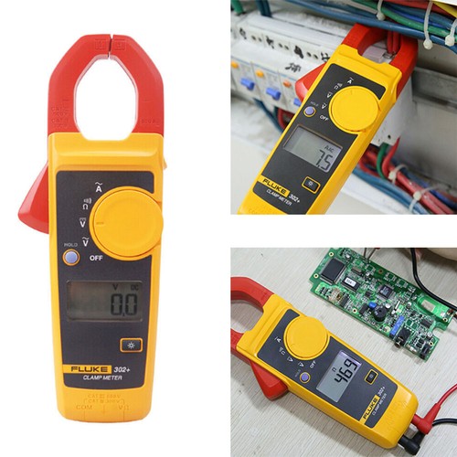 FLUKE 302+ CLAMP METER AC/DC Digital Multimeter Tester Handheld | eBay