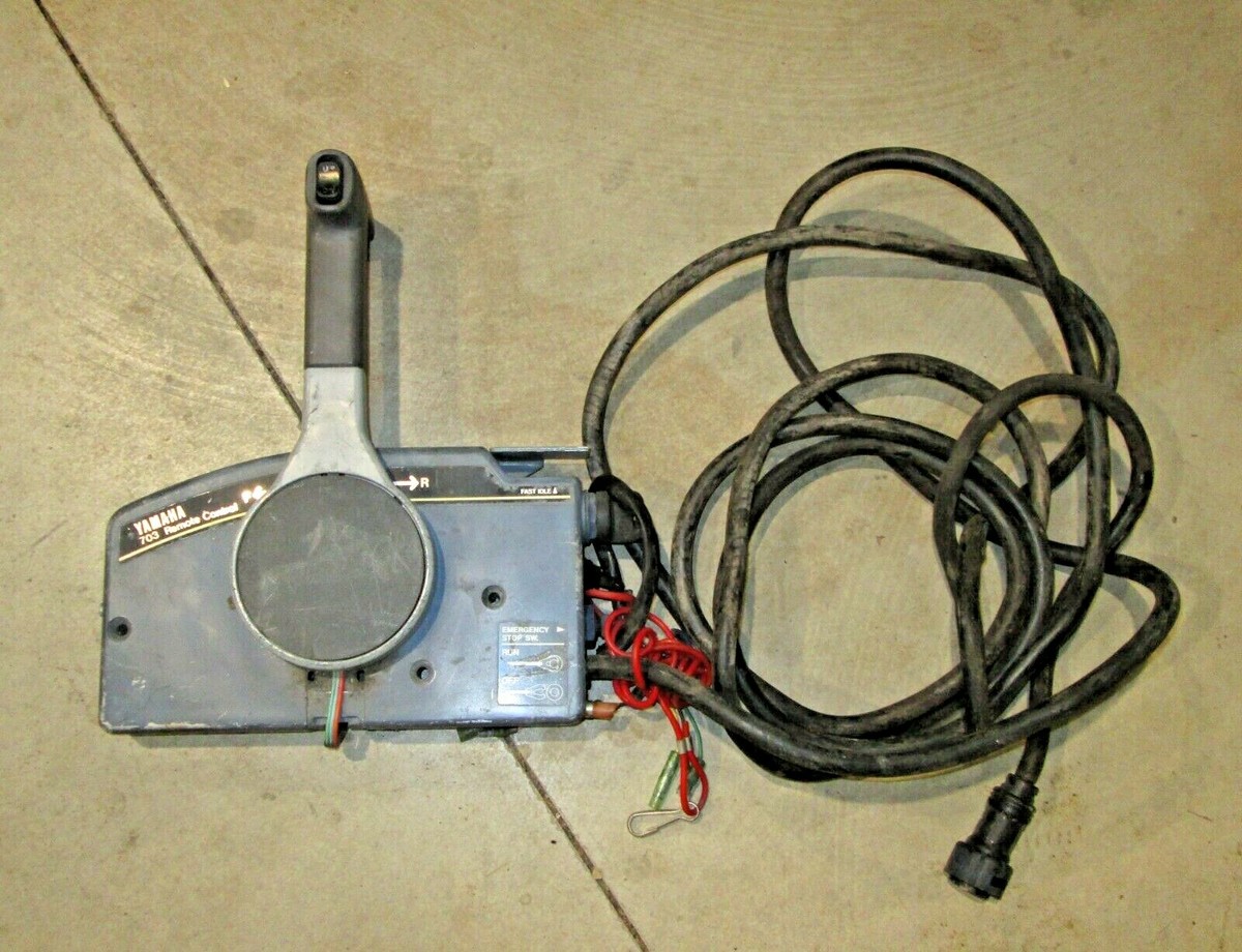 Yamaha 703 Control Connection Yamaha Outboard Remote Control Box 10