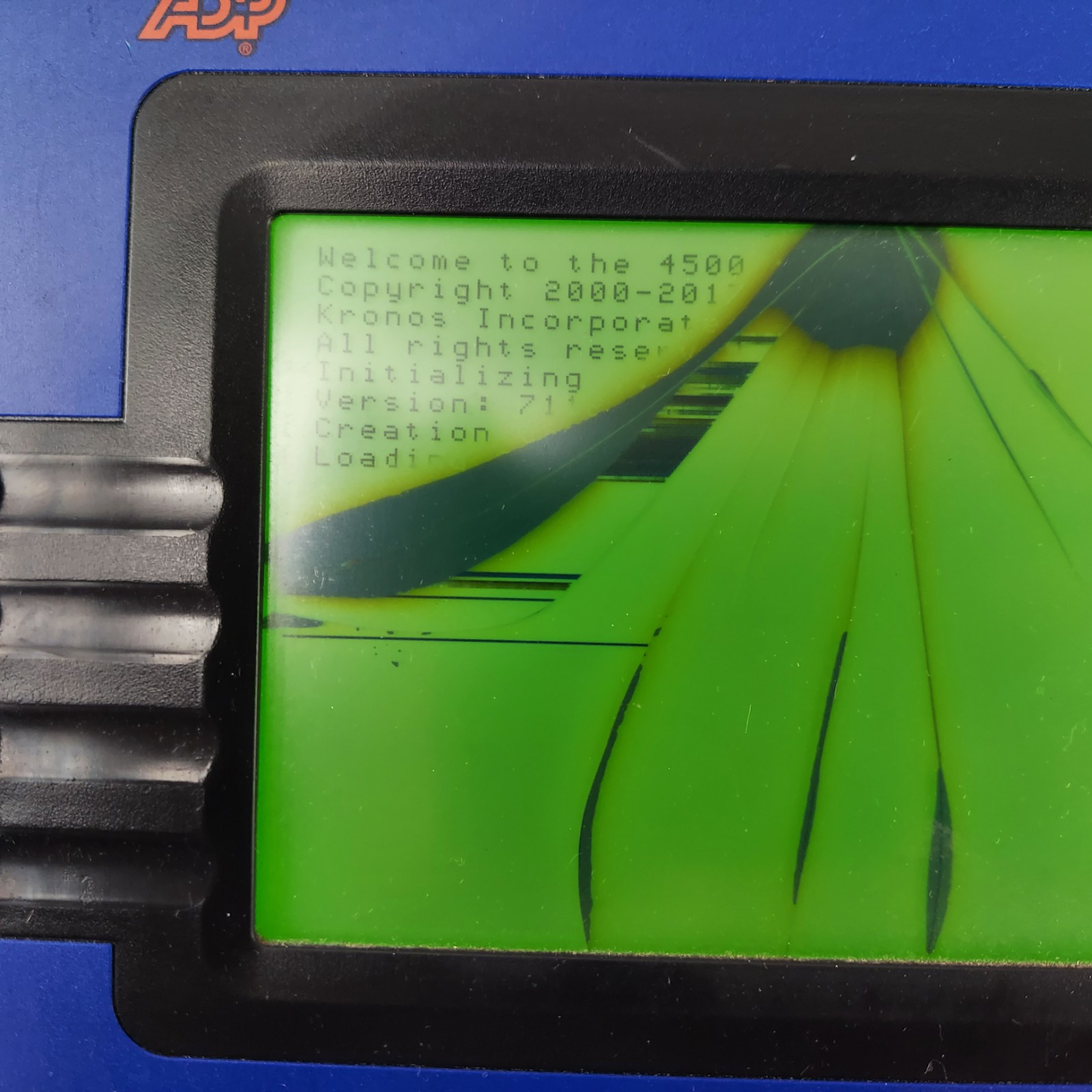 ADP 4500 B/C ETHERNET Time Clock by Kronos 8602800-806 | eBay