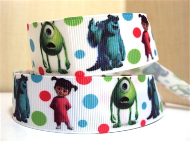 CHARACTER RIBBON - MONSTERS INC | eBay UK