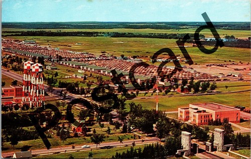 1963 CAMP RIPLEY MN, Aerial View, National Guard Training Camp ...