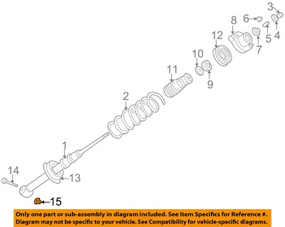MITSUBISHI OEM 02-07 Lancer Rear Suspension-Lateral Arm Nut MU431006 | eBay