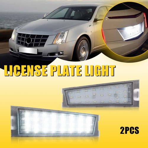 LED License White Plate Light 20901148 For 2008-2010 Cadillac CTS 4 ...