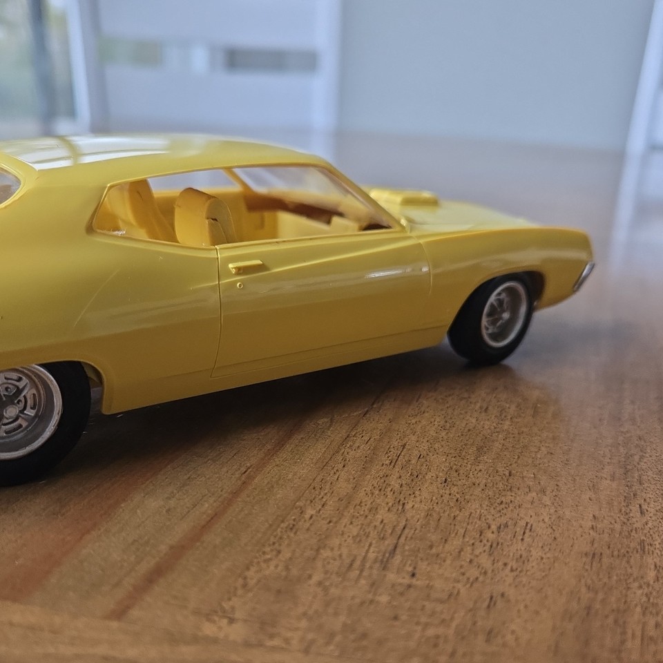 Ford Yellow Plastic Pre-built Model Car | eBay