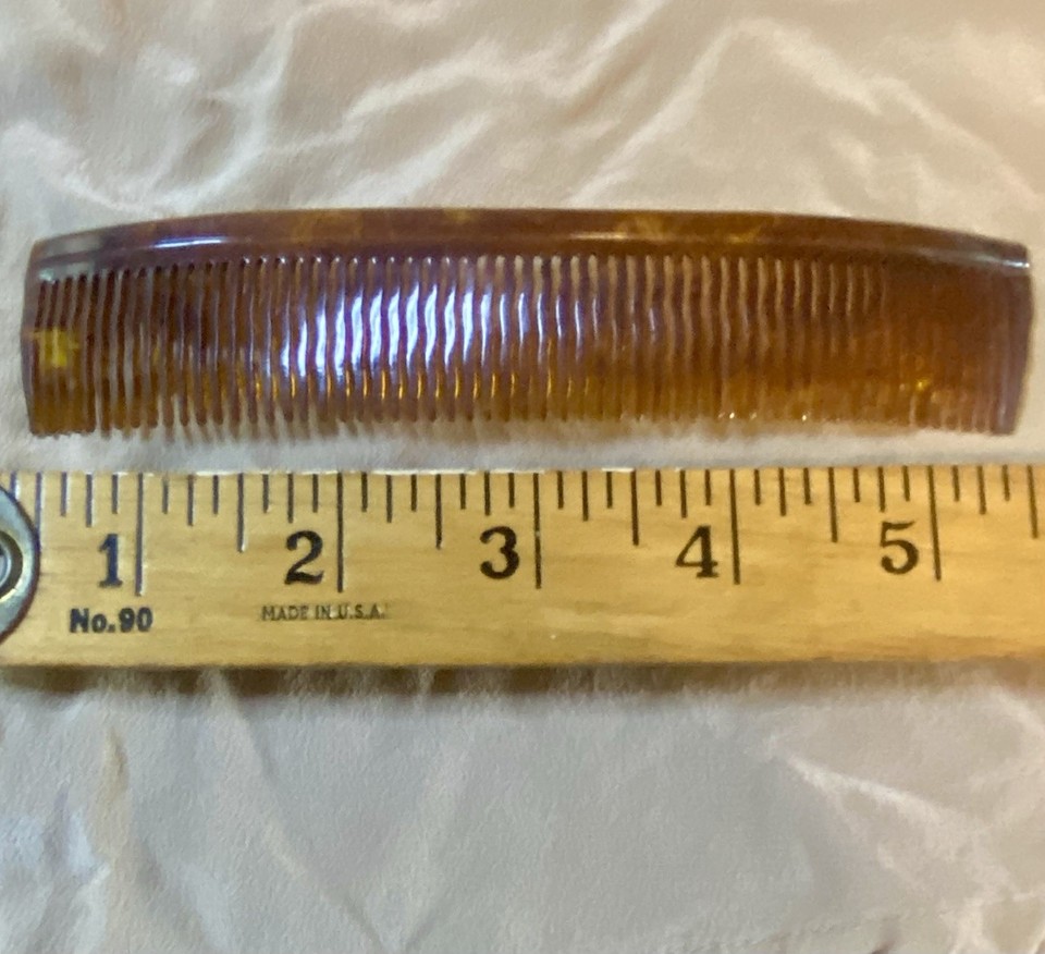 Vintage 50’s Curved Combs 6 Tortoise Color Updo’s Beehive Rolled ...