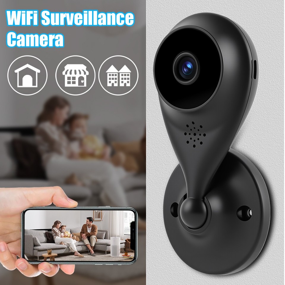 2025 Smart Mini WiFi Camera Wireless 1080P HD Night Cam Home Security ...