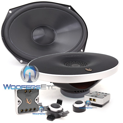 INFINITY PR9610CS 6"X9" CAR COMPONENT SPEAKERS TEXTILE TWEETERS ...