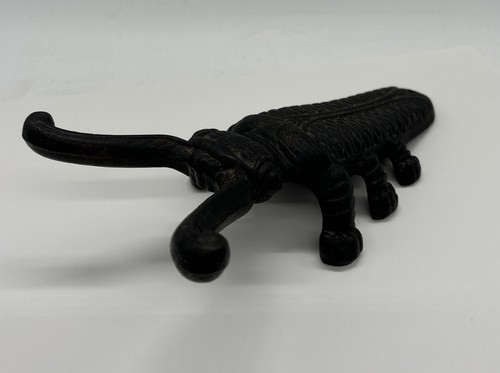 Vintage Cast Iron Beetle Scarab Bug Boot Jack Scraper Shoe Remover 9.5 ...