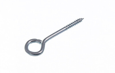 New 6 X Garden Vine Eyes Screw In Closed Hooks 50mm 2 Inch ZP Steel ...