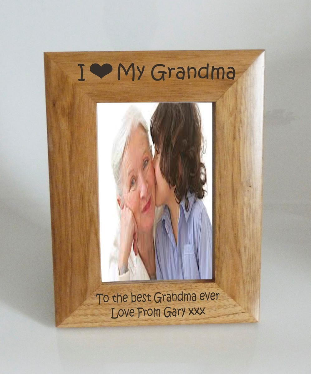 I Love My Grandparents Frame
