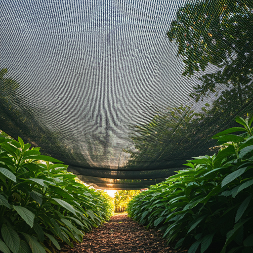 50% UV Sunblock Shade Cloth for Plant Cover Greenhouse Barn MANY SIZES ...