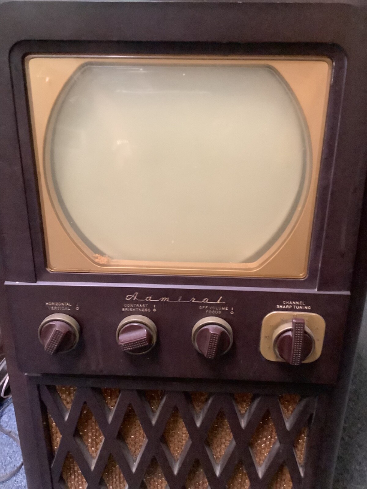 1948 Admiral 10X122 Bakelite TV | eBay