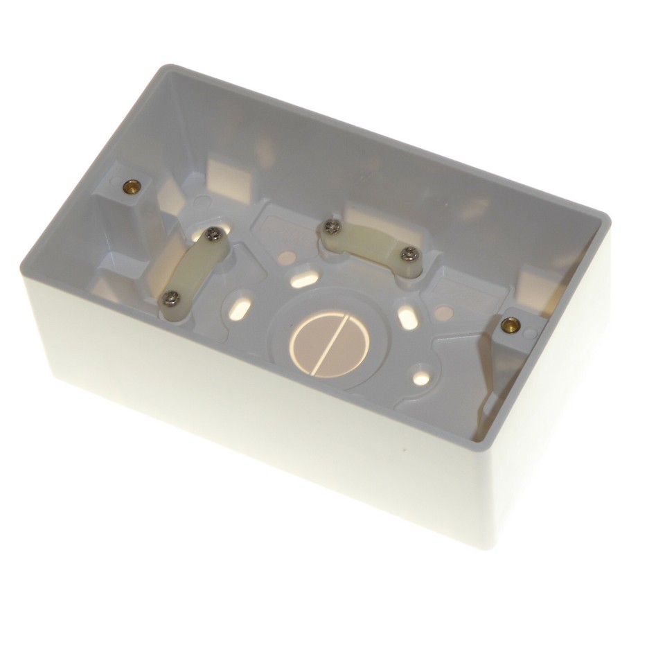 45A Cooker Oven Switch Socket Electrical 45 Amp 1G 2G + 47mm BACK BOX ...