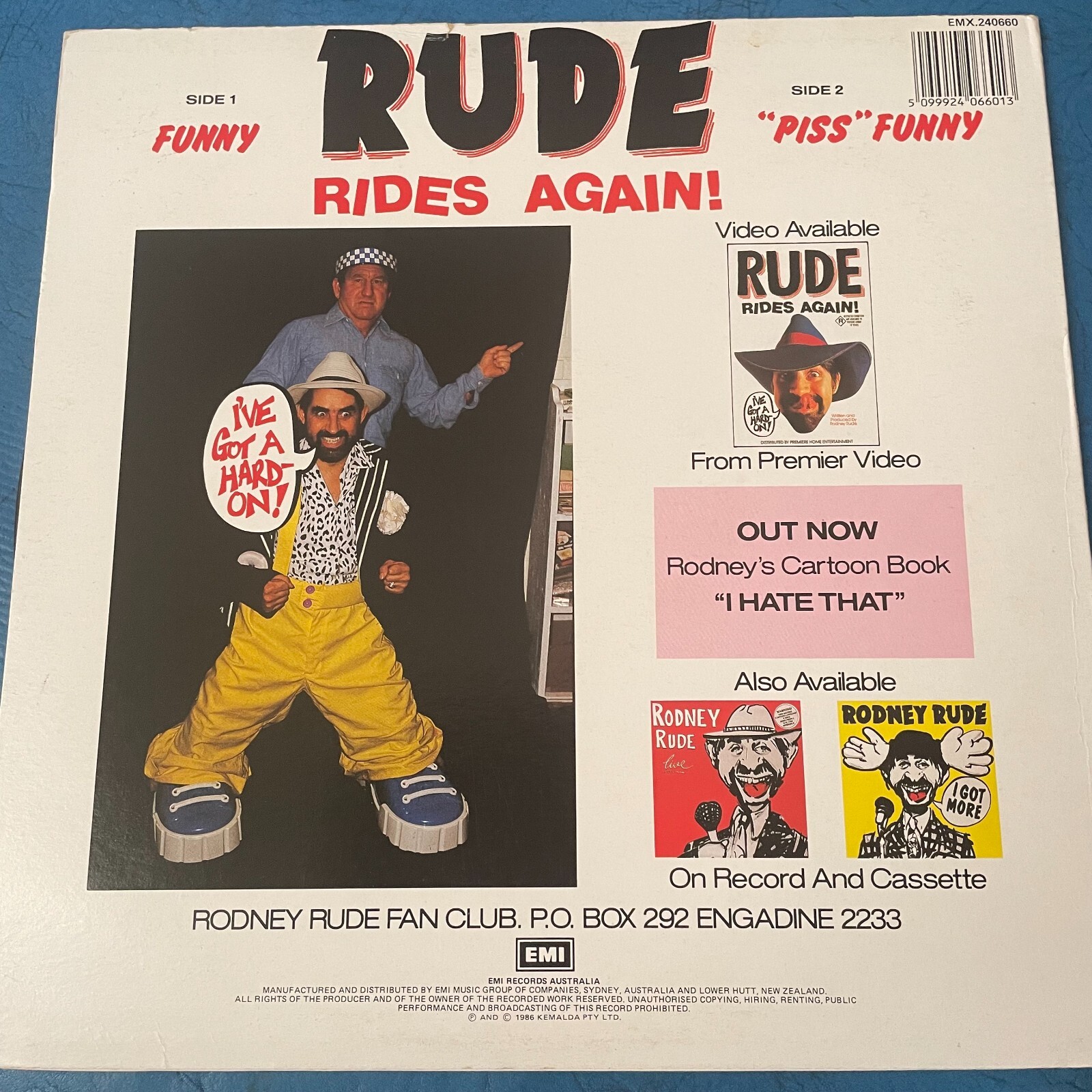 Rodney Rude - Rude Rides Again - LP Vinyl Record Album | eBay
