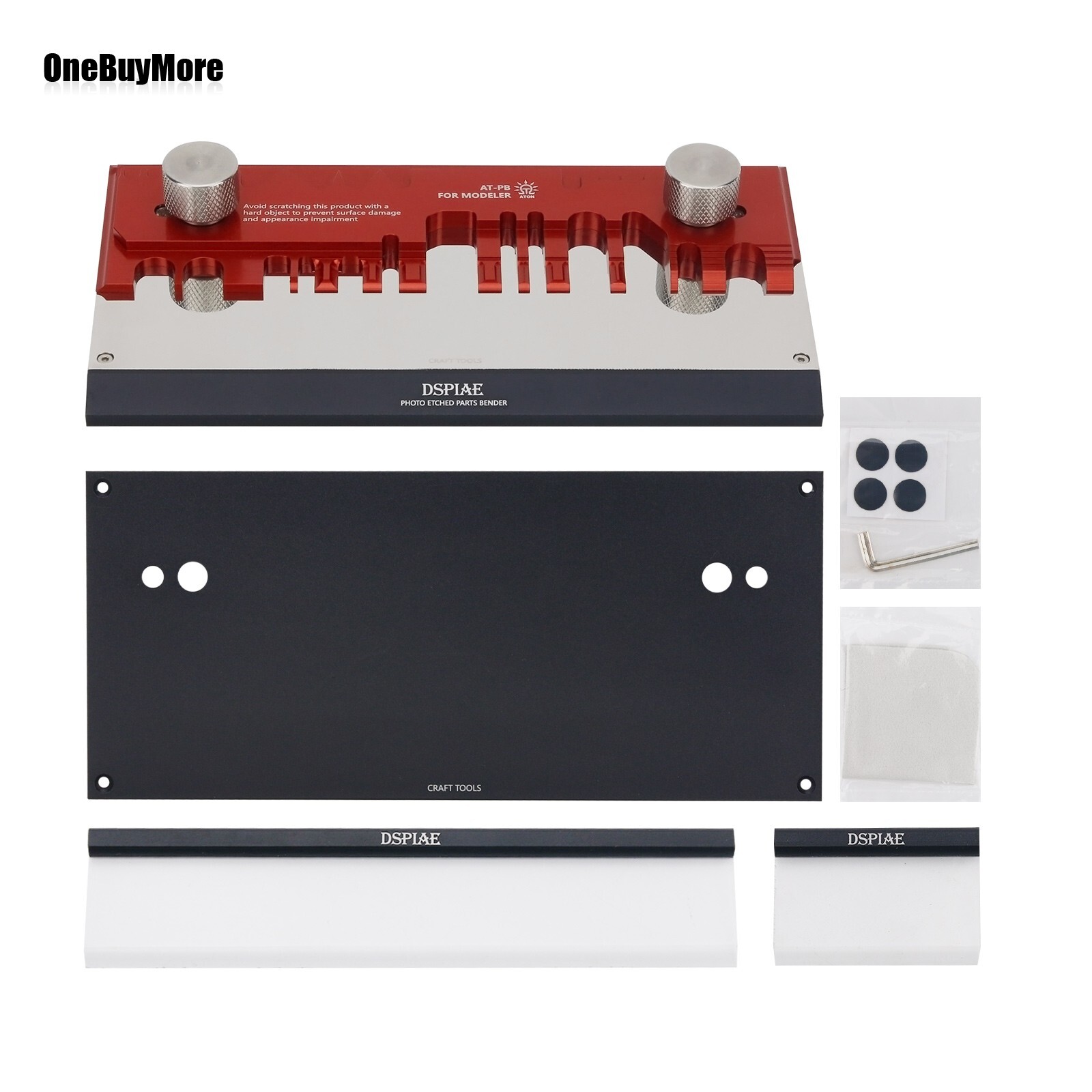 DSPIAE AT-PB Photo Etched Parts Bender Photo Etch Bending Tool w/ Dual ...