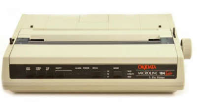 Okidata Microline 184 Turbo Par/Ser Complete Dot Matrix Printer Re ...