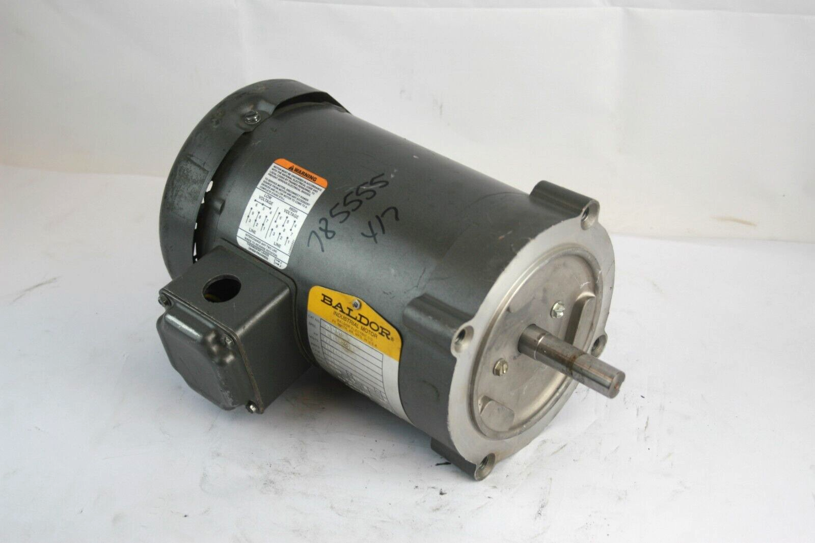 Baldor VM3538 Motor - 1/2HP, 230/460V, 1725 RPM, 60Hz, 3PH, 1.25 SF | eBay