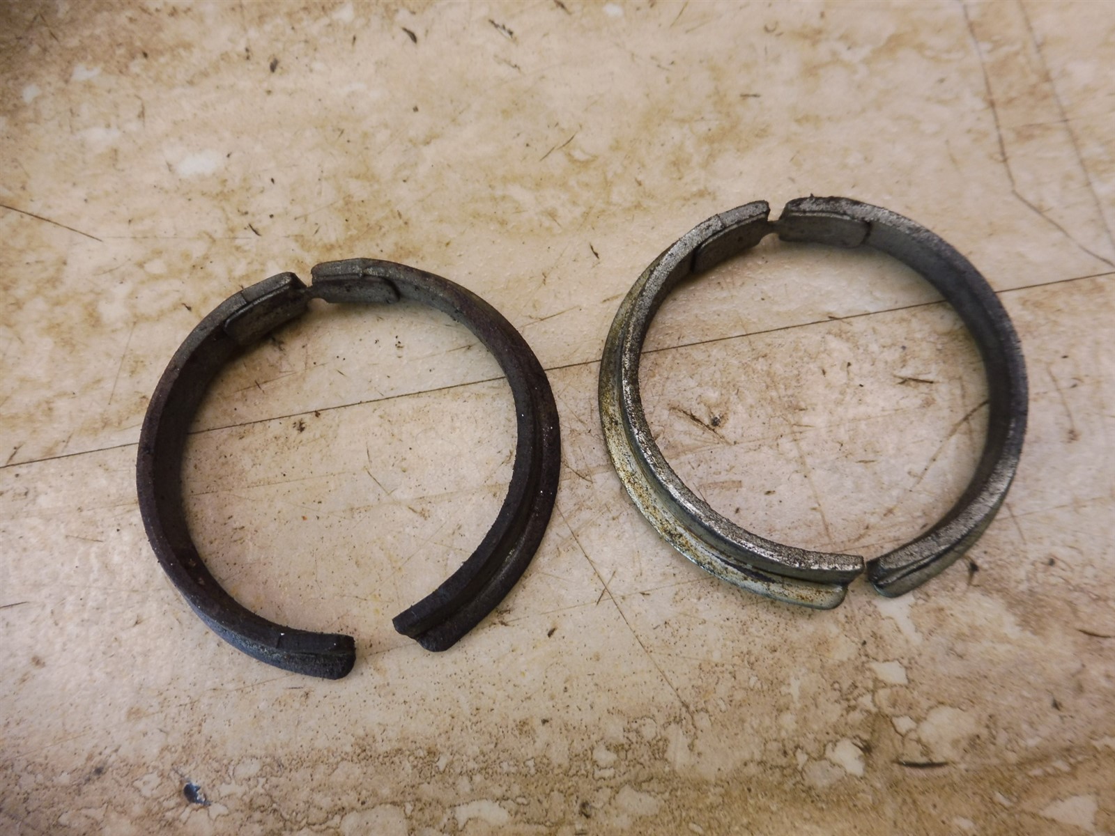 1975 Yamaha XV700 XV 700 Virago Y756' header exhaust split shim set | eBay