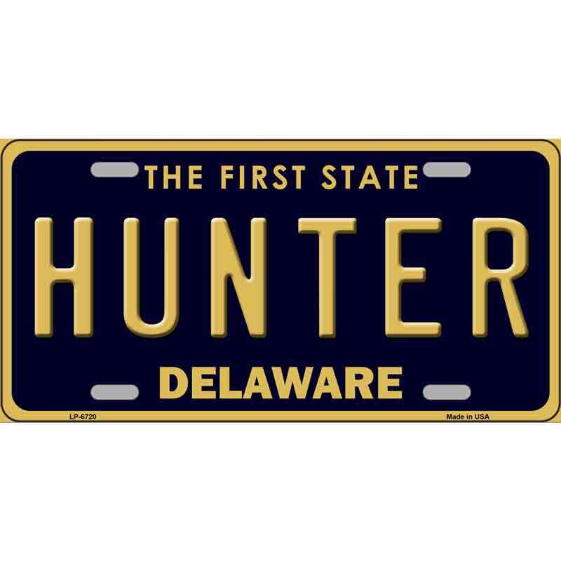 Hunter Delaware Novelty Metal License Plate Tag LP-6720 | eBay
