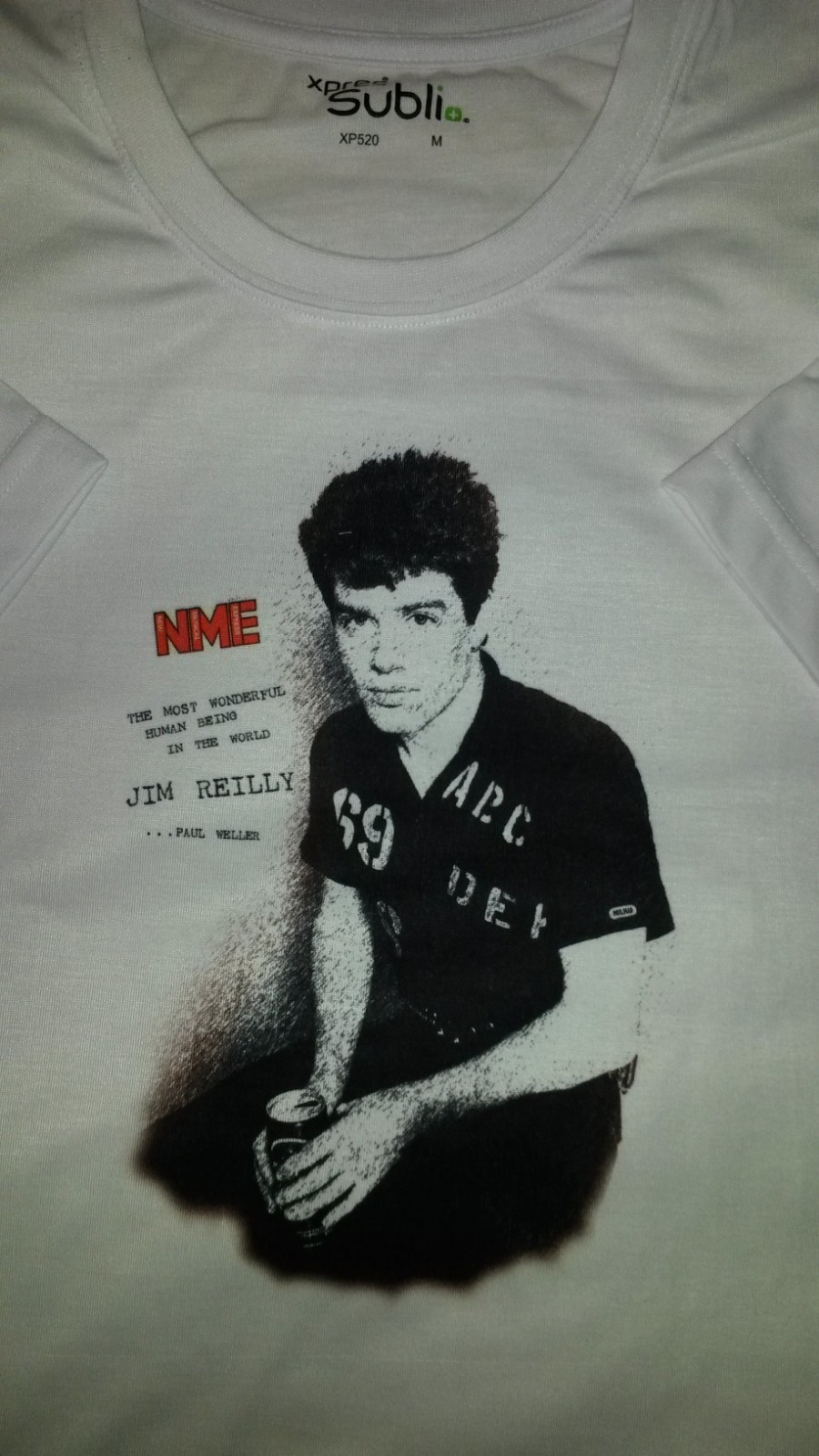 Jim Reilly /Stiff Little Fingers Unique designed tee shirt | eBay UK