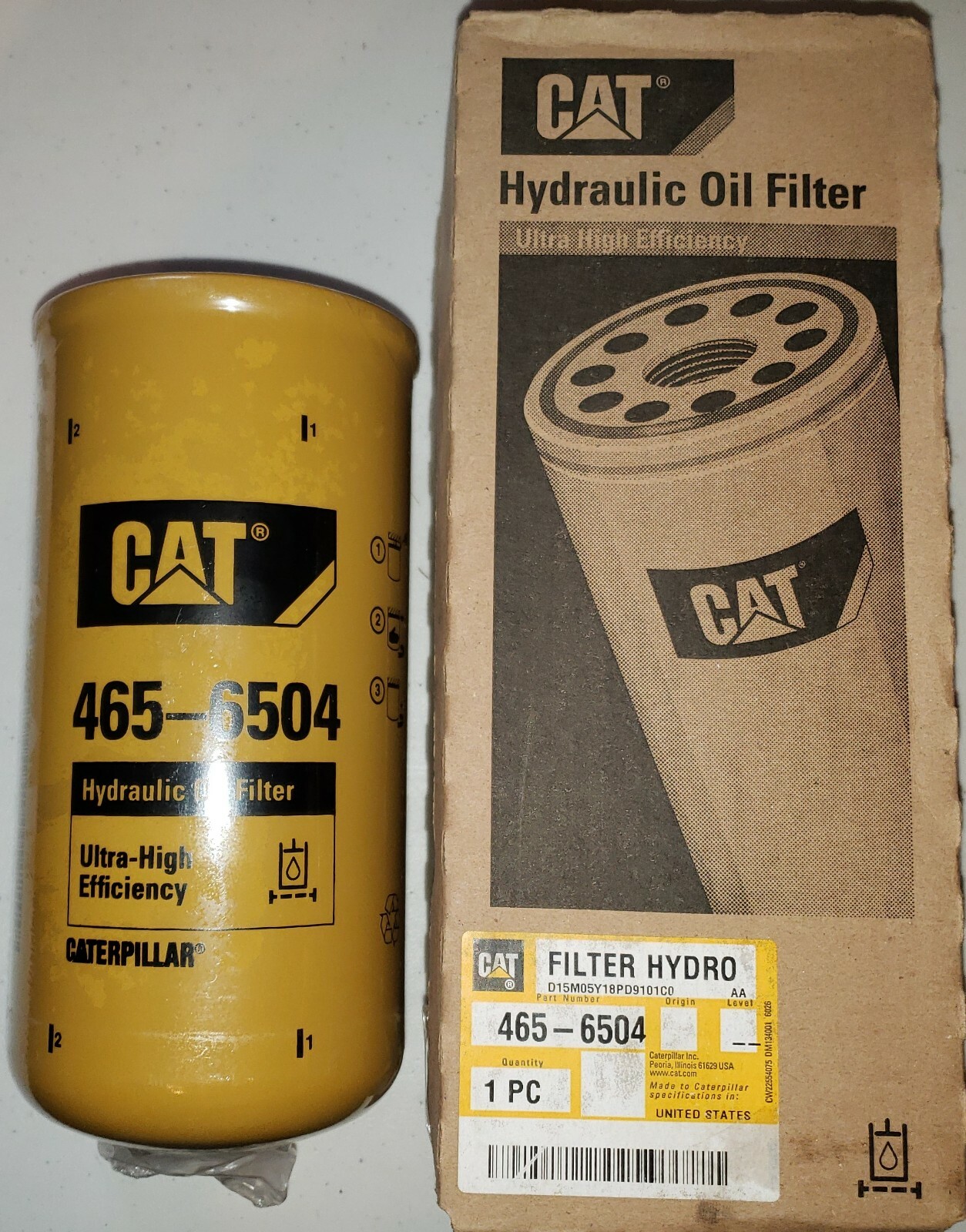 Caterpillar+4656504+CAT+465-6504+Hydraulic+Oil+Filter for sale online ...