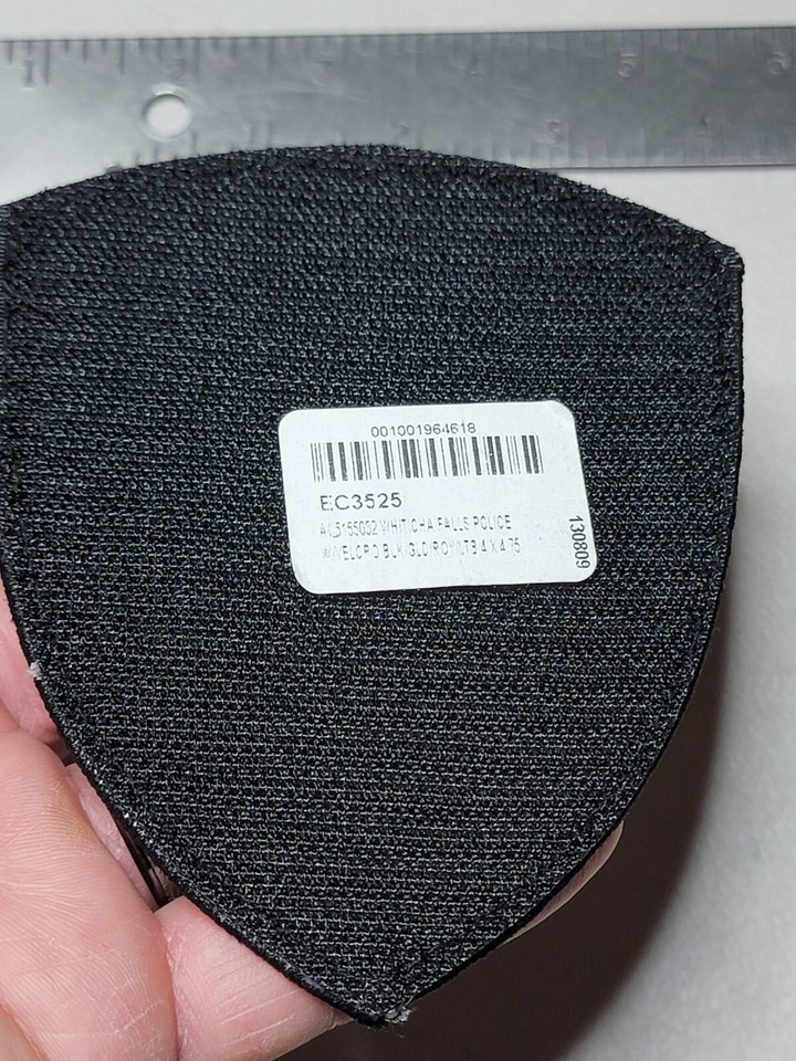 B AG3 Wichita Falls Texas Police Patch Hook/Loop Backing Patches | eBay