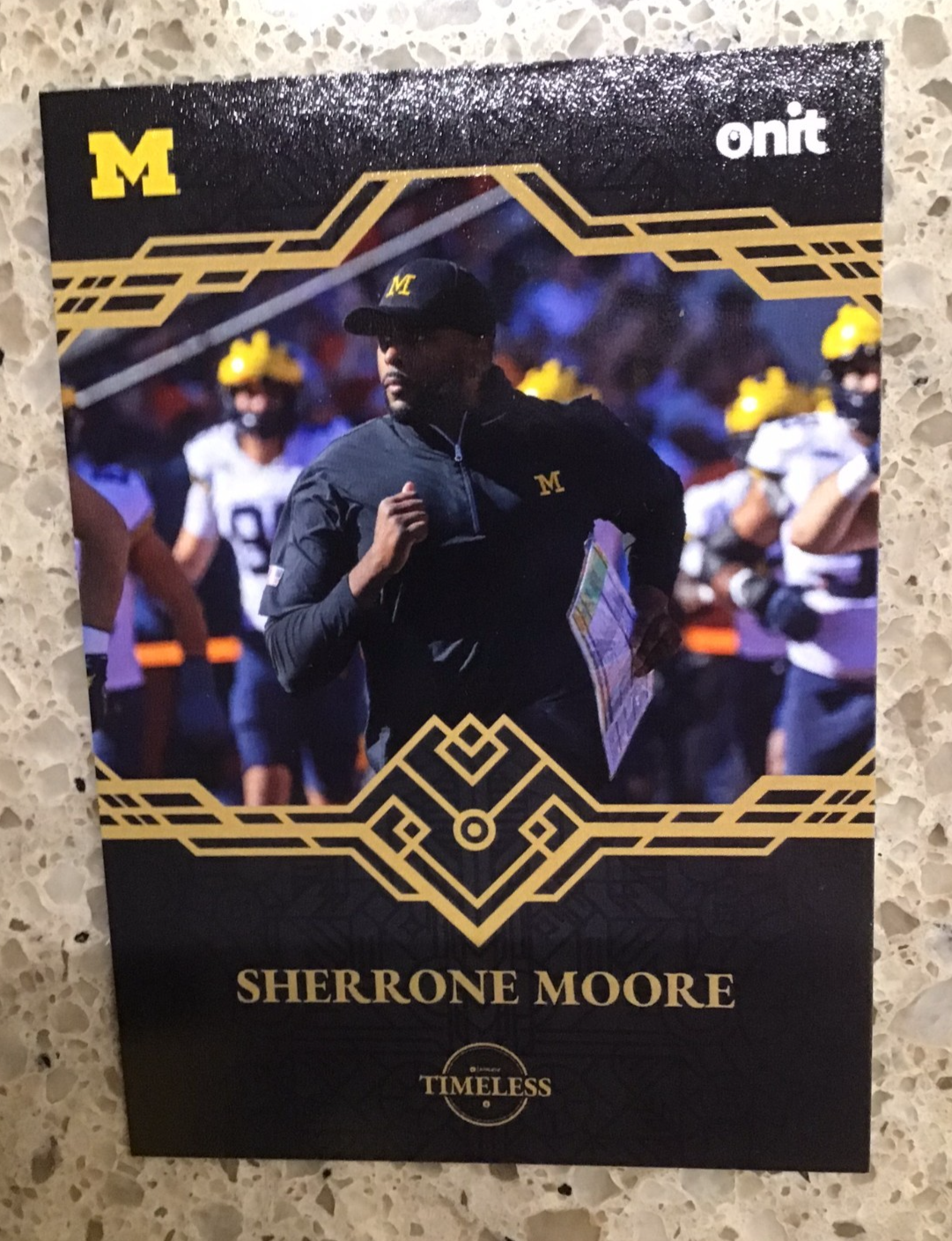 2025 Onit Michigan Wolverines Football Timeless Series B-79 Coach ...