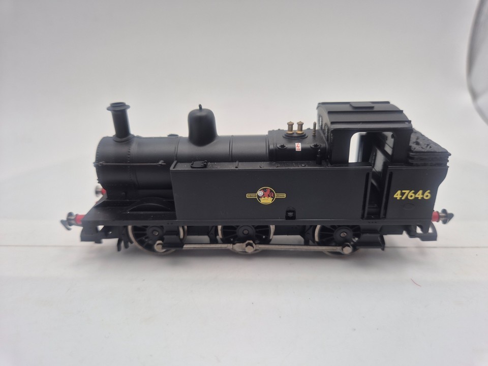 HORNBY 'OO' GAUGE BR BLACK 0-6-0T CLASS 3F JINTY '47646' STEAM ...