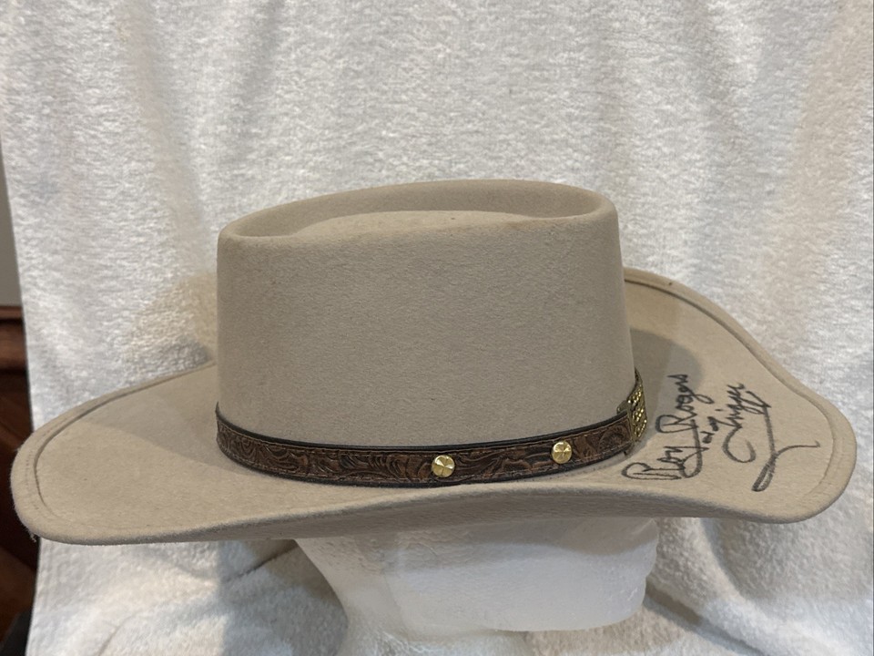 VINTAGE&RARE Roy Rogers & Trigger AUTOGRAPHED Cowboy Hat, AWESOME-LOOK ...