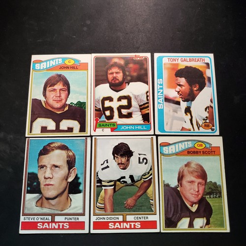 1970'S-80'S NFL VINTAGE CARDS LOT(39 CARDS)(TC#1988) | eBay
