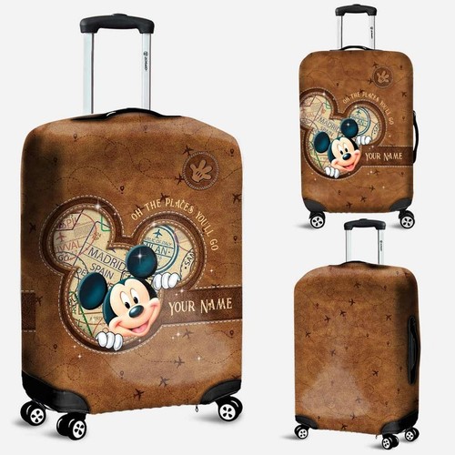Personalized Disney Mickey Mouse Luggage Suitcase Dust Cover Scratch ...