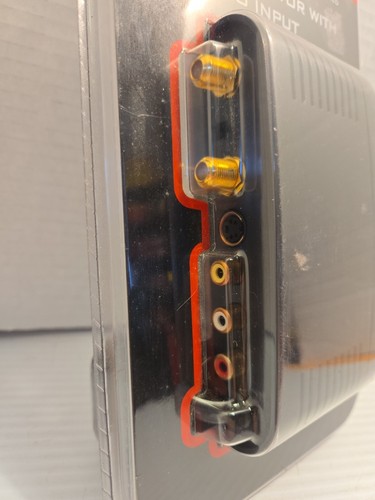 Nexxtech RF Modulator W/ S-Video Input Converter Audio Stereo TV Games ...