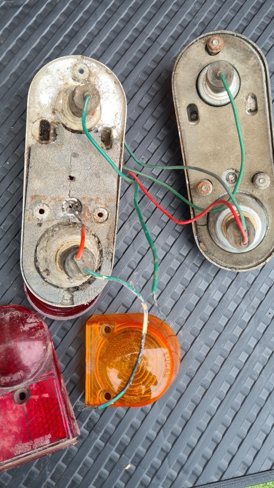 Lucas rear lights L657 fits Classic Austin Mini Leyland Clubman estate ...