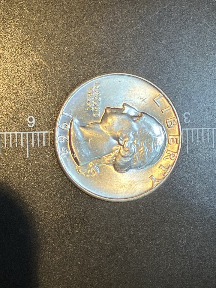 1964D TYPE C REVERSE SILVER QUARTER WITH D/D MINT MARK ERROR | eBay