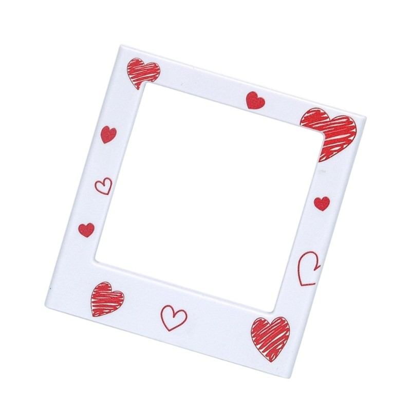 Photo Frame Stand Square Shape Space Saving for Special Presents | eBay ...