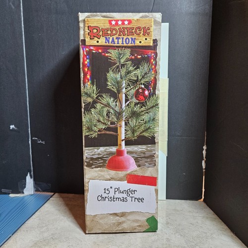 Redneck Nation 15" Plunger Holiday Christmas Tree Novelty Gift | eBay