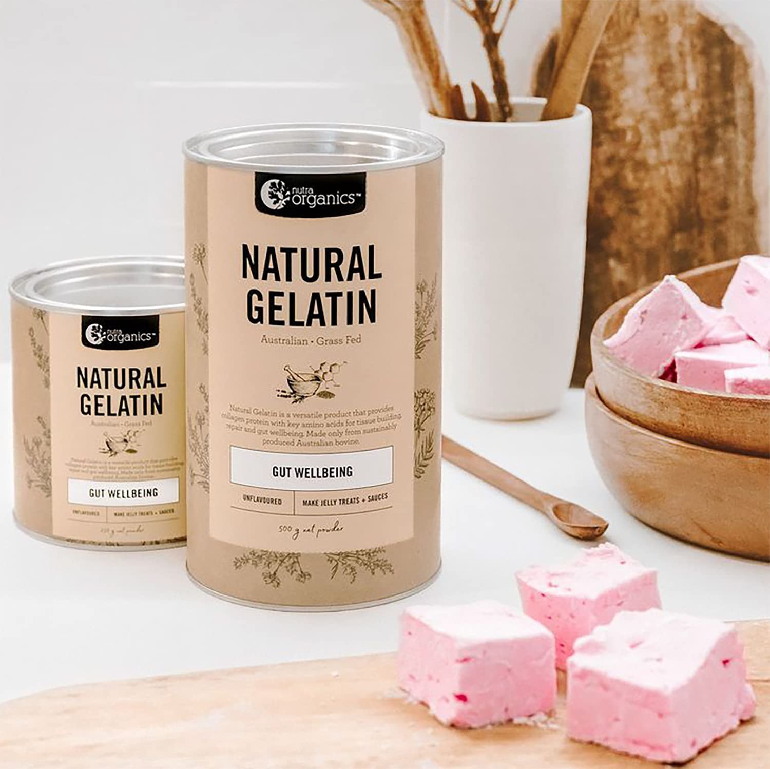 Natural Gelatin Powder | Perfect for Soups, Baking & Making Natural ...