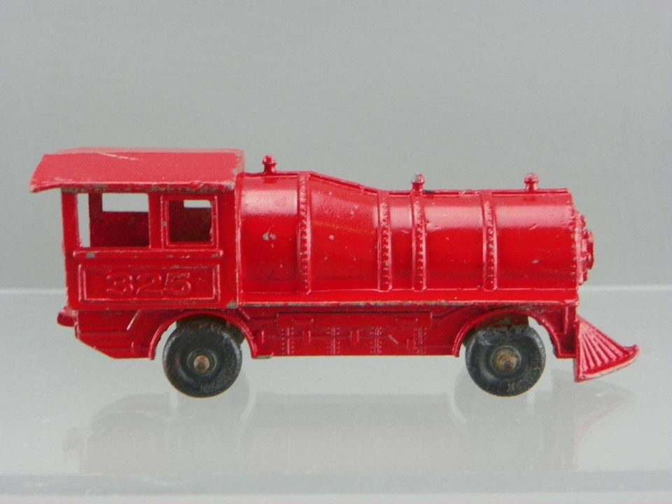 Vintage 1950's Tootsie Toys Diecast 4" Red Steam Locomotive Train ...