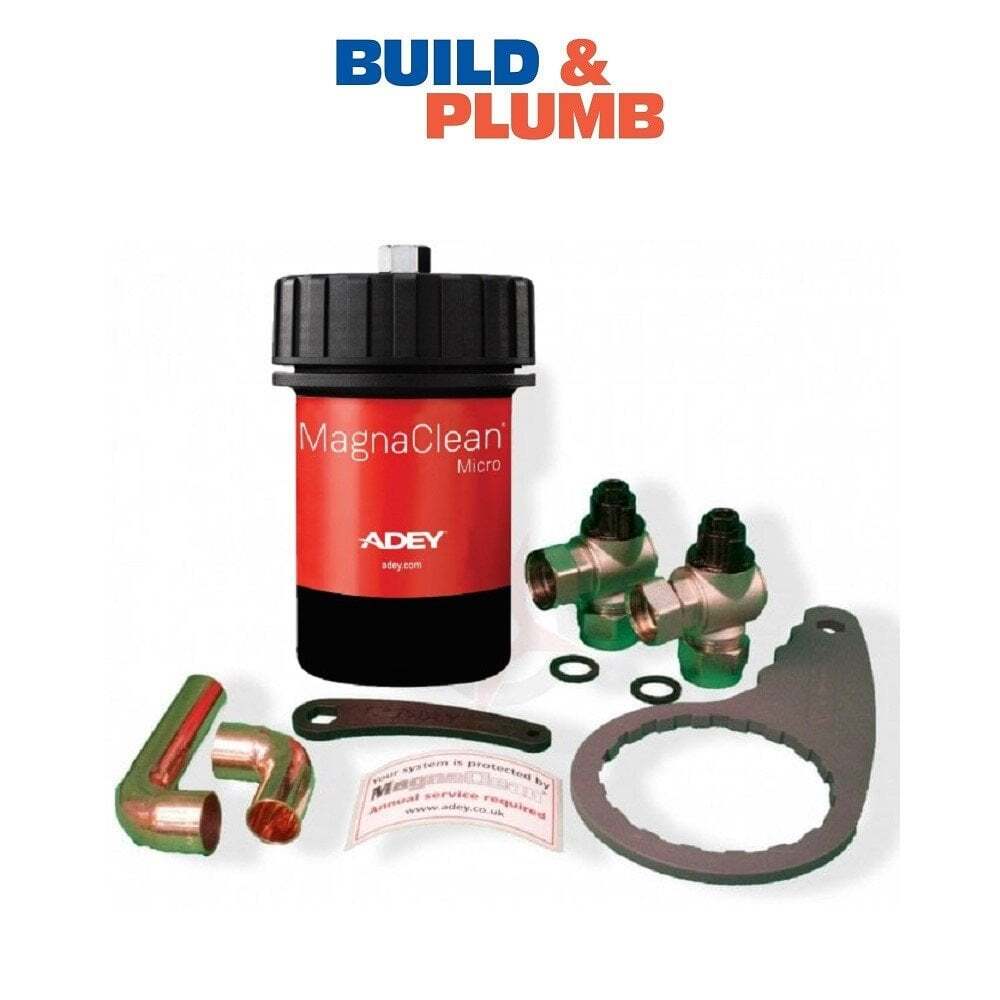 Adey Magnaclean Micro 22mm Compact Central Heating Filter Sludge ...