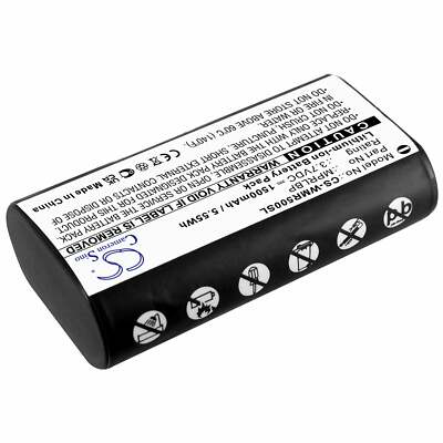 MPRLBP Battery for Wisycom MPR50, MPR50-IEM, MPR30, MPR30-ENG, 1500mAh ...