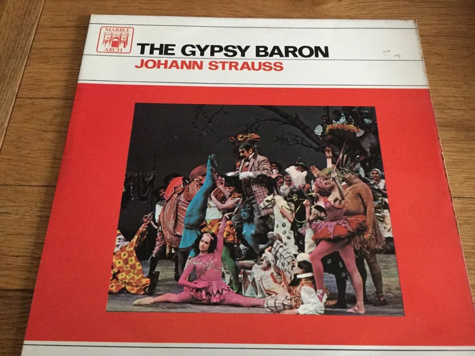 Johann Strauss The Gypsy Baron (7355) 12" LP 1965 Marble Arch MAL 560 ...