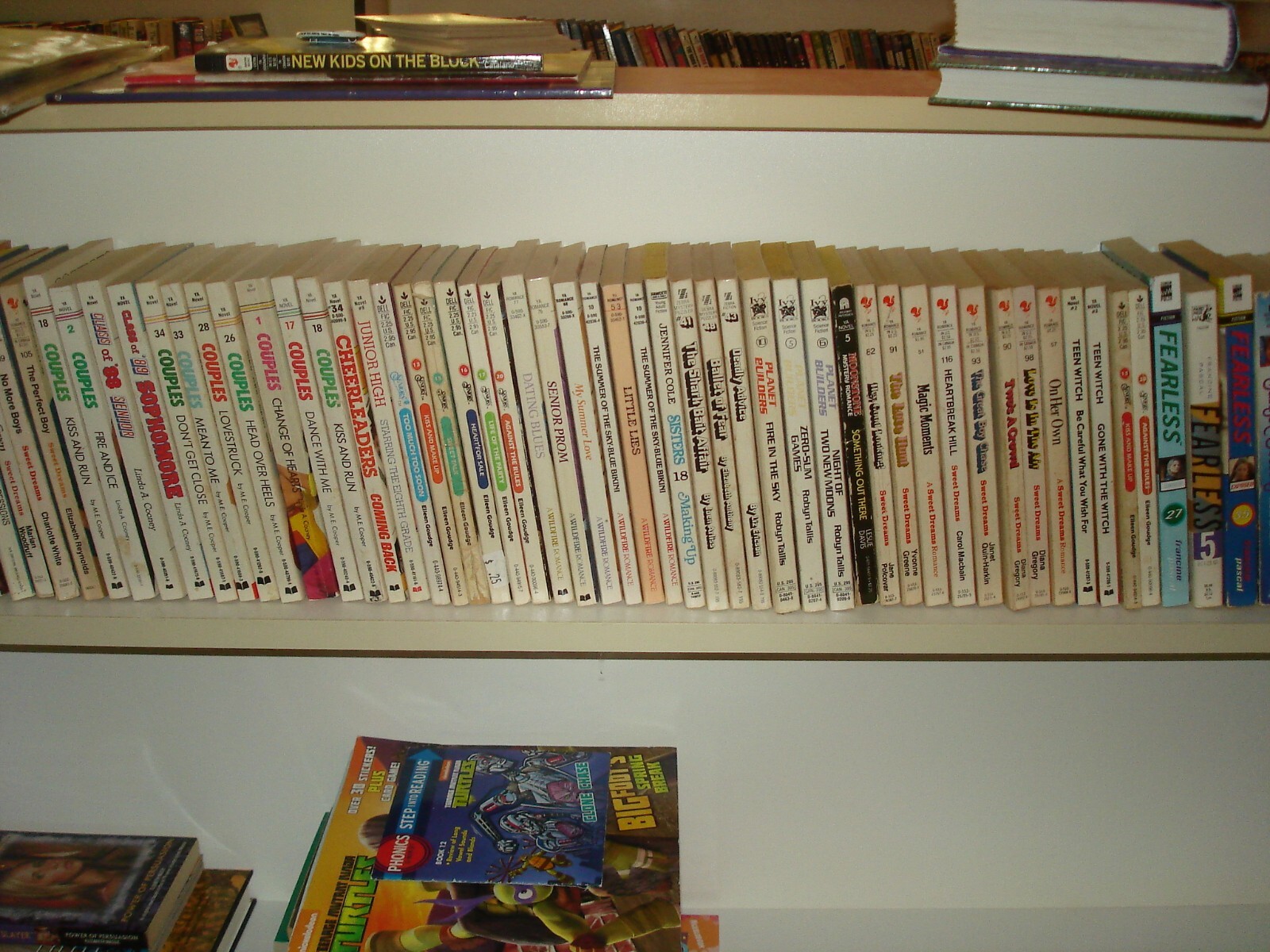 Wholesale lot of 83 vintage young adult paperbacks Novels 1980s-1990s ...