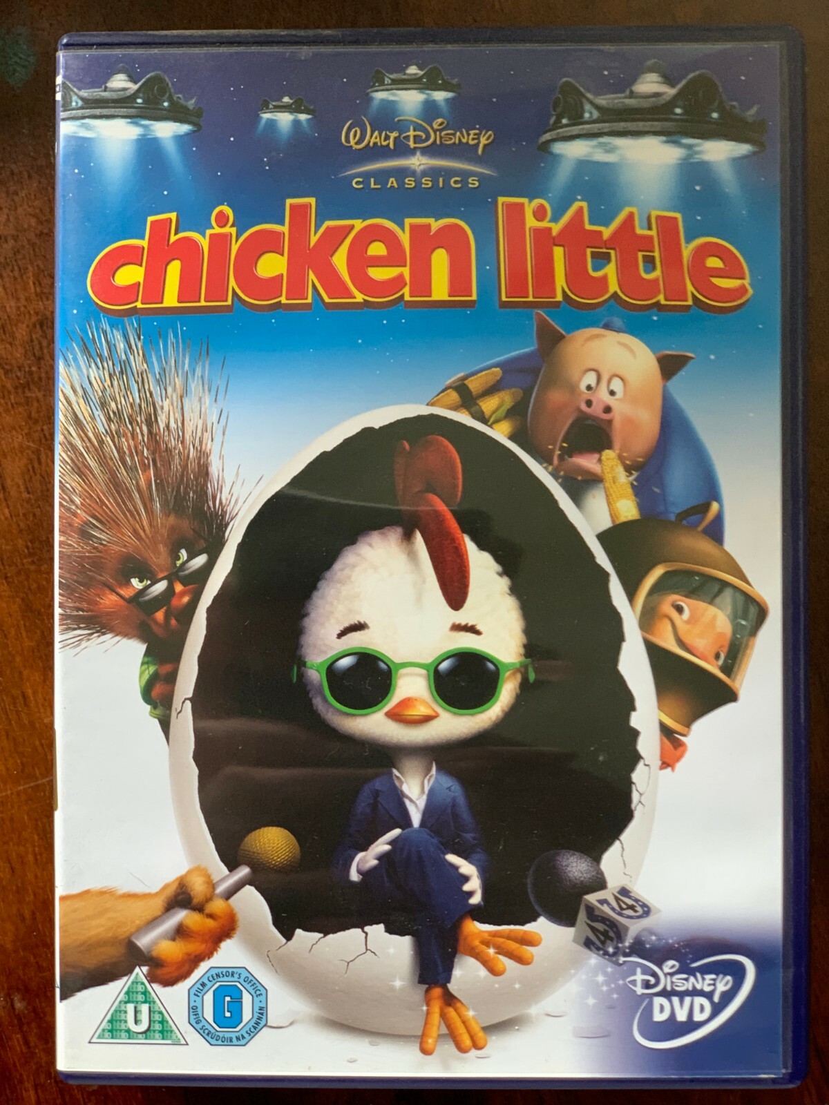 Chicken Little DVD 2006 Walt Disney Animated Family Feature Film Movie ...