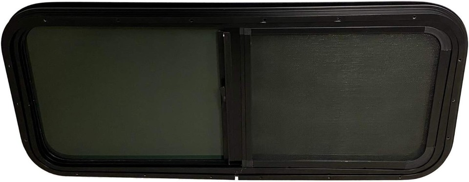 36" Width x 15" Height Horizontal Slider RV Window Cargo Trailer W ...