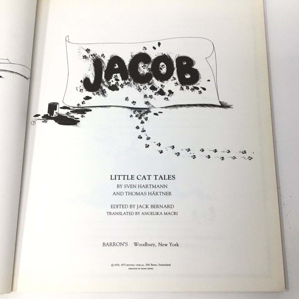 Little Cat Tales Series Jacob by Thomas Hartner and Steve Hartmann ...
